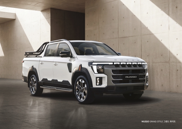 KGM ‘무쏘’ 출격 준비 끝, 국내 픽업트럭 시장 年 3만대 시대 열릴까? - 녹색경제신문